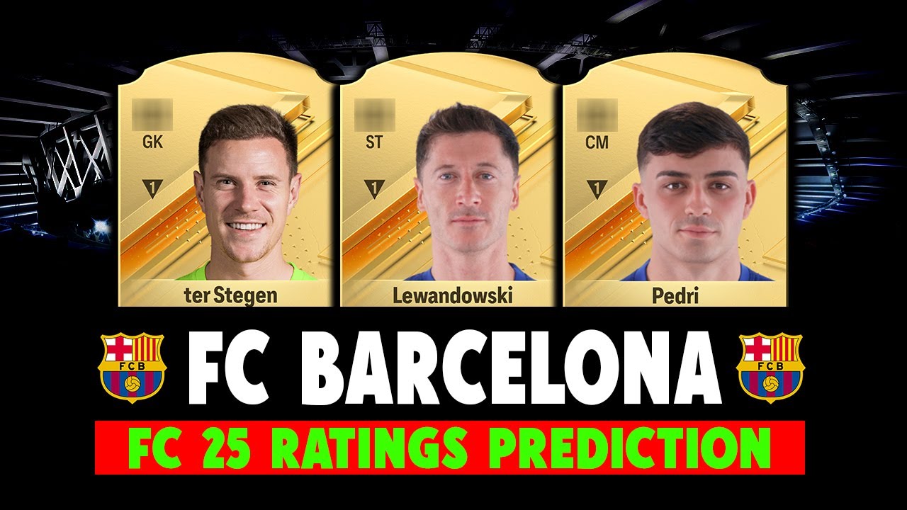 FC 25 | FC BARCELONA | PLAYERS RATINGS PREDICTION - YouTube