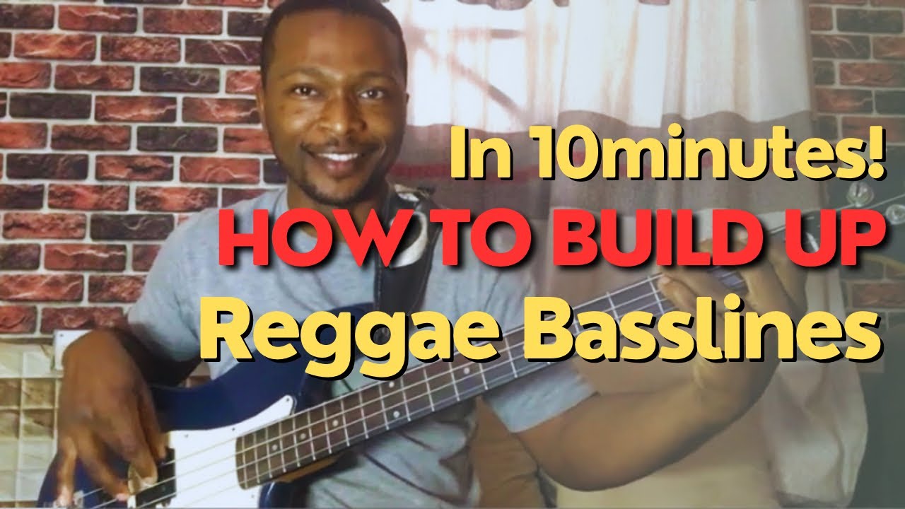 How To Build Up A Reggae Bassline In 10mins || Beginner To Pro - YouTube