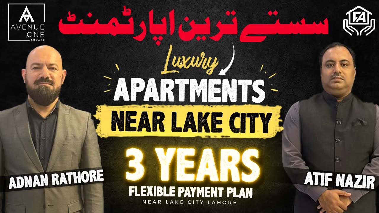 Avenue One Square | Apartments | 3 Years Installment Plan - YouTube
