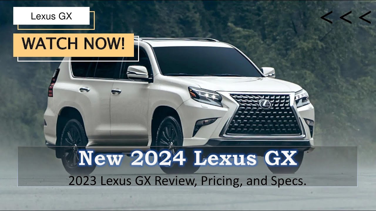 22023 Lexus GX Review, Pricing, and Specs - YouTube