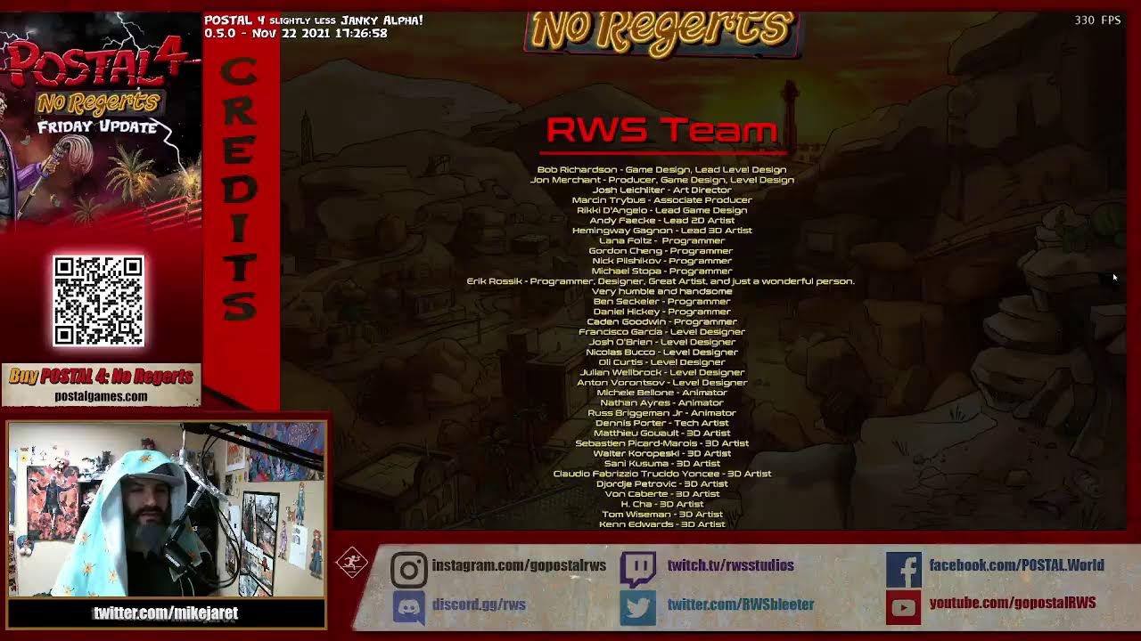 MikeJ streams Friday for POSTAL 4! - 11/22/2021 - YouTube