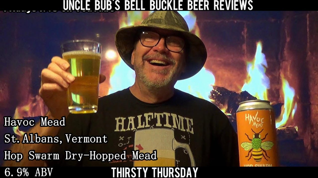 Thirsty Thursday - Havoc Mead - Hop Swarm - Dry Hopped Mead 6.9% - YouTube