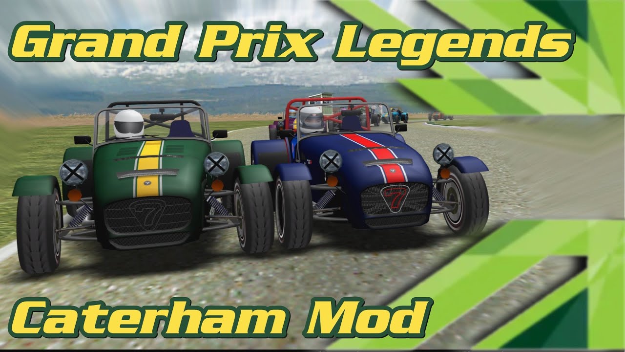 Grand Prix Legends :: CATERHAM MOD PREVIEW - YouTube