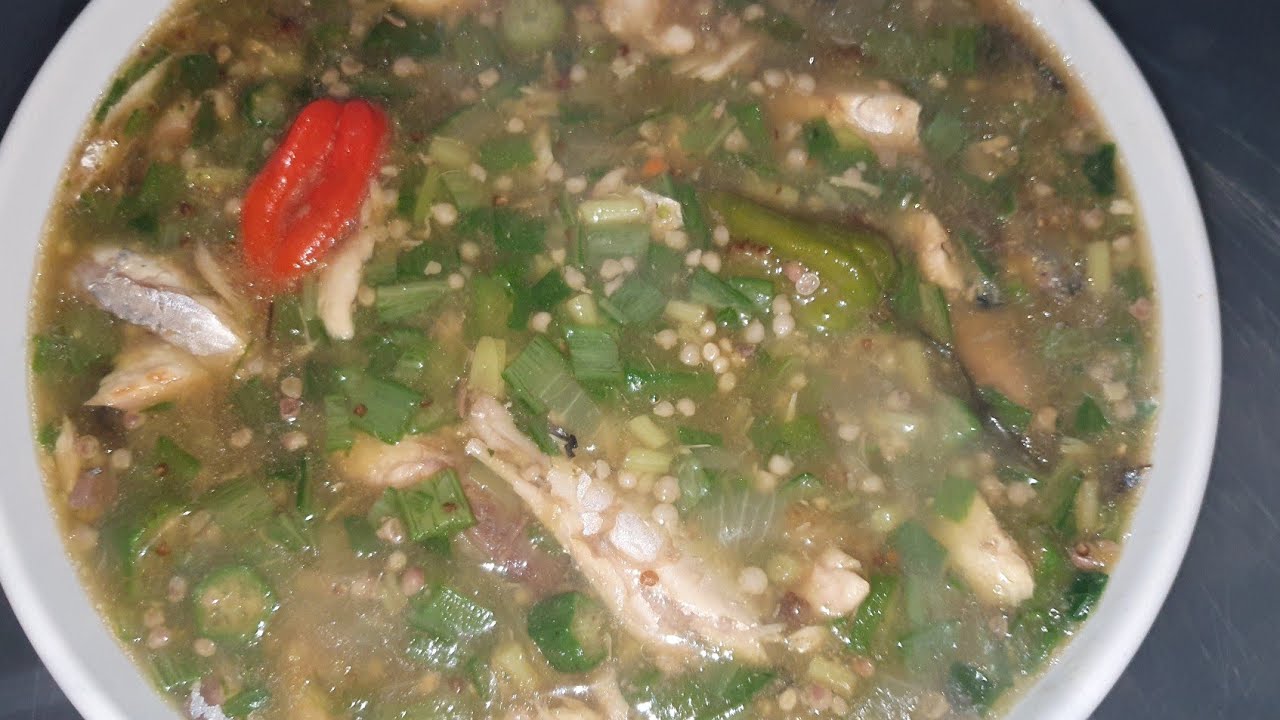 Comment faire Dongo dongo na poisson//How to make Okra with fish - YouTube