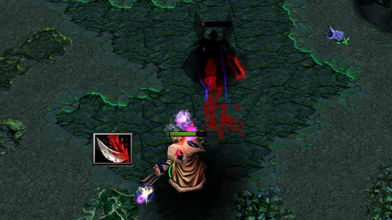 DOTA BLOODSEEKER FIRST ITEM DESOLATOR: 3 HITS = 1 KILL - YouTube