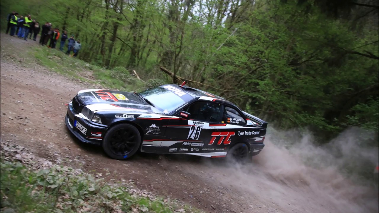 Osterrallye Zerf 2017 Dirk Krüger / Daniela Raab auf BMW M3 E36 WP2 ...
