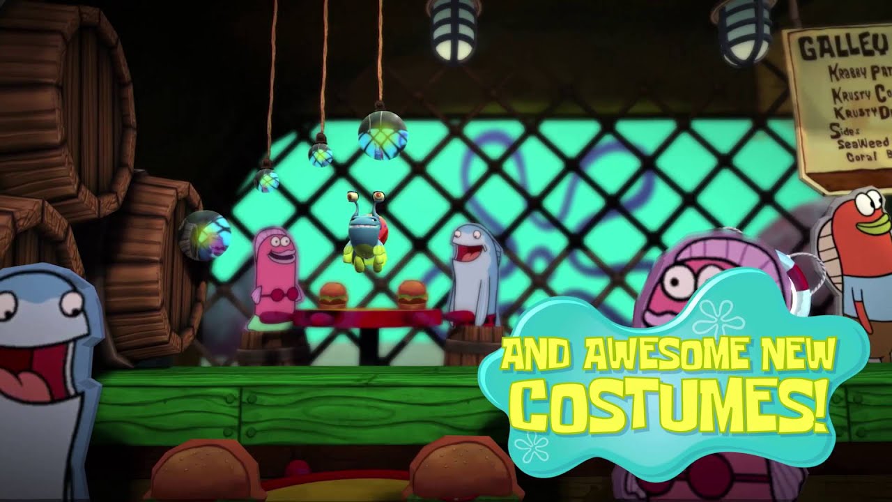 LittleBigPlanet 3: SpongeBob SquarePants™ Premium Level Kit and Costume ...