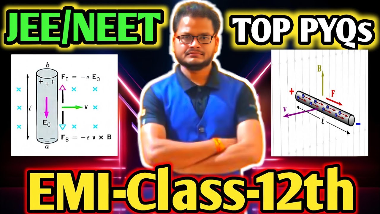 P-4||Electromagnetic Induction JEE Mains Pyqs|EMI Class-12th JEE/NEET ...