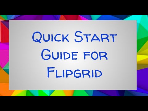 Quick Start Guide to Flipgrid on Chromebooks for Students - YouTube