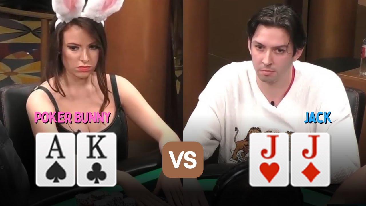 惨！兔女郎Poker Bunny起手牌可都是强牌，结局却都是稀烂… - YouTube