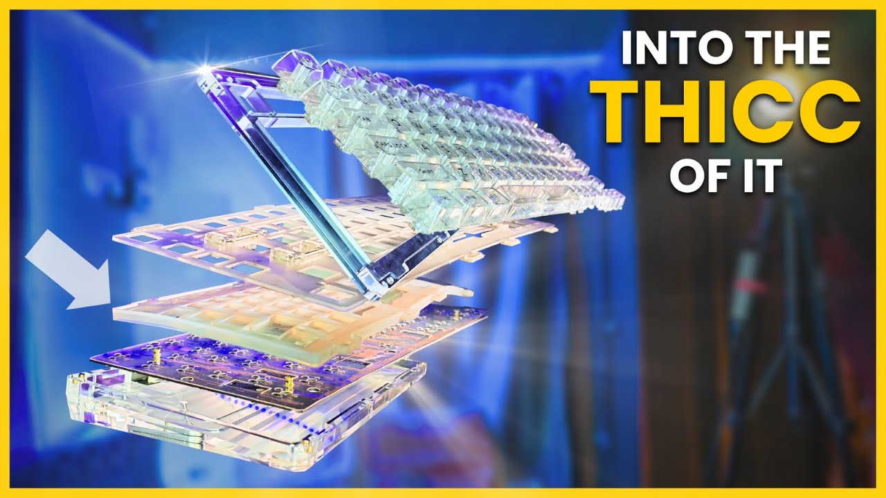 Here's what makes a keyboard sound THICC! (Cleaning guide) - YouTube