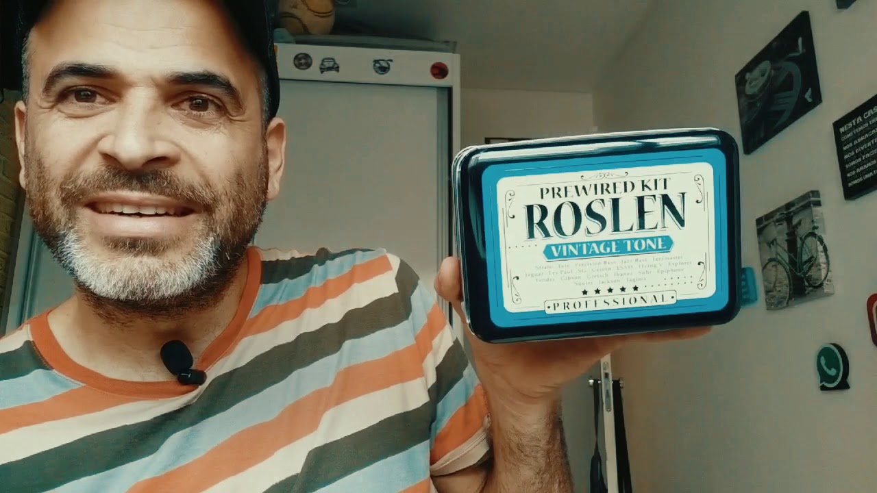 UNBOXING - CIRCUITO ROSLEN SSS ( STRATOCASTER) | BORA LA - YouTube
