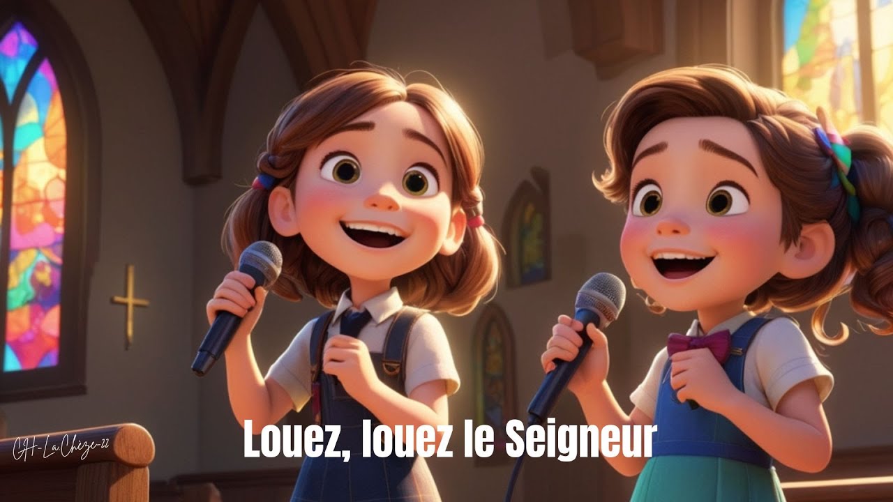 🎶 Louez, Louez le Seigneur - Chanson Chrétienne pour Enfants 🌟 - YouTube