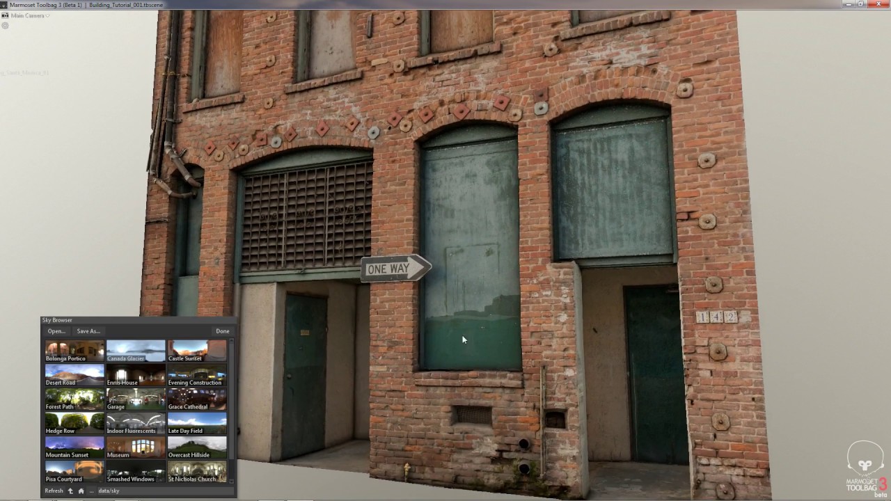 Photogrammetry Building Results - Game ready & PBR Calibrated - YouTube