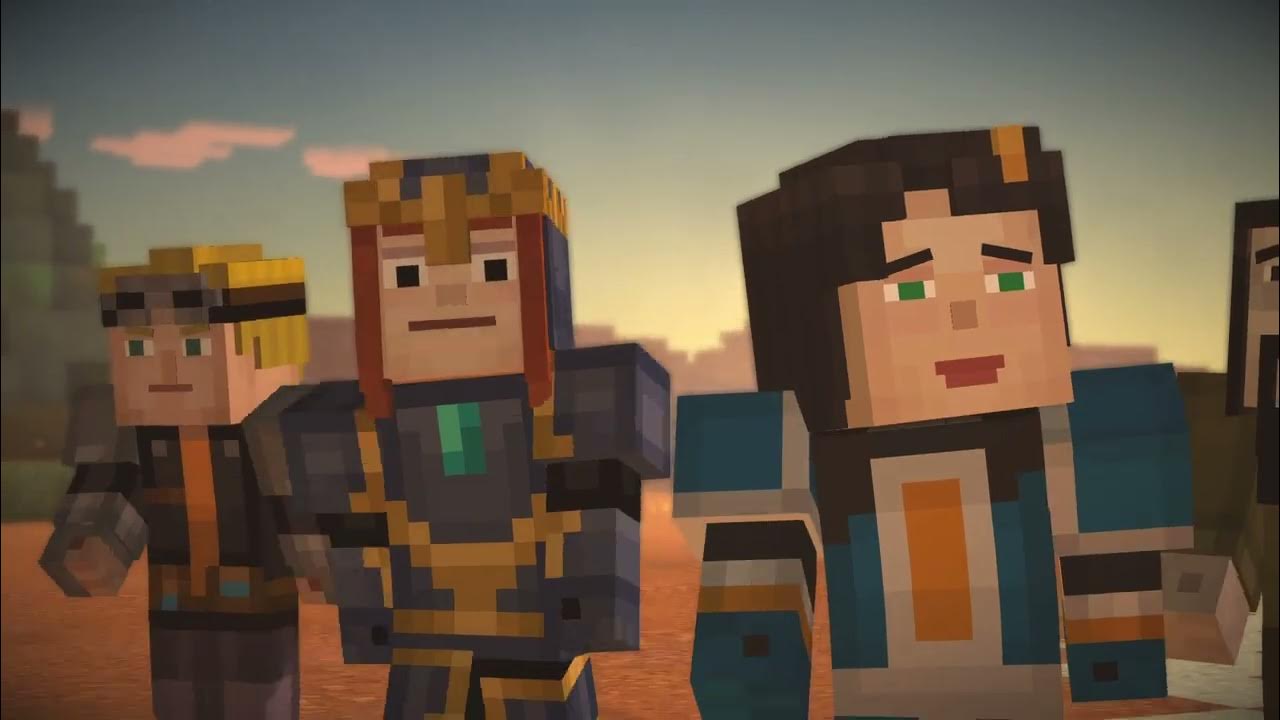 Minecraft Story Mode Season 1 Episode 7 Walkthrough (Female Jesse) V2 - YouTube