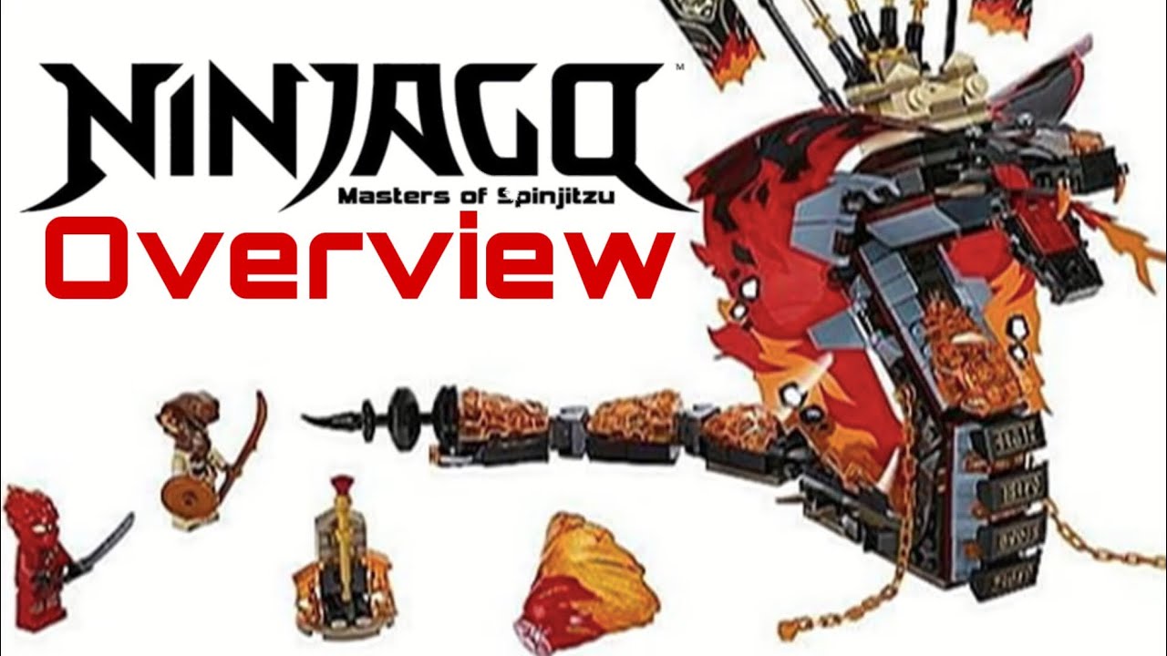 Ninjago 70674 Fire Fang Overview Images - YouTube