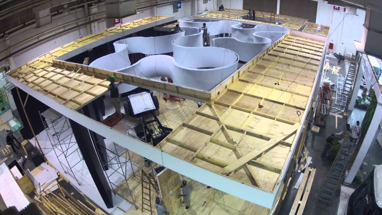 Paleta Stands - Montagem estande Mercedes-Benz | Evento Transpublico ...