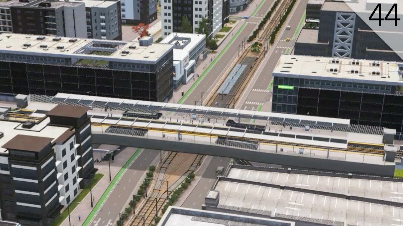 Cities: Skylines - Metro and Light Rail Transit Village (City Build ...