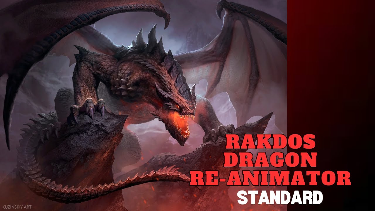 MTG Arena Deck Ranked Games with Rakdos Dragon Re-Animator! Fun deck to ...