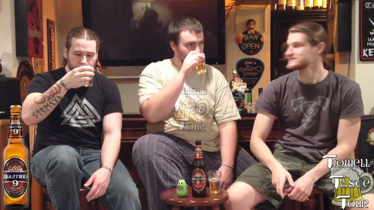 Baltika #9 Russian Extra Strong Lager Beer Review (Saint Petersburg ...