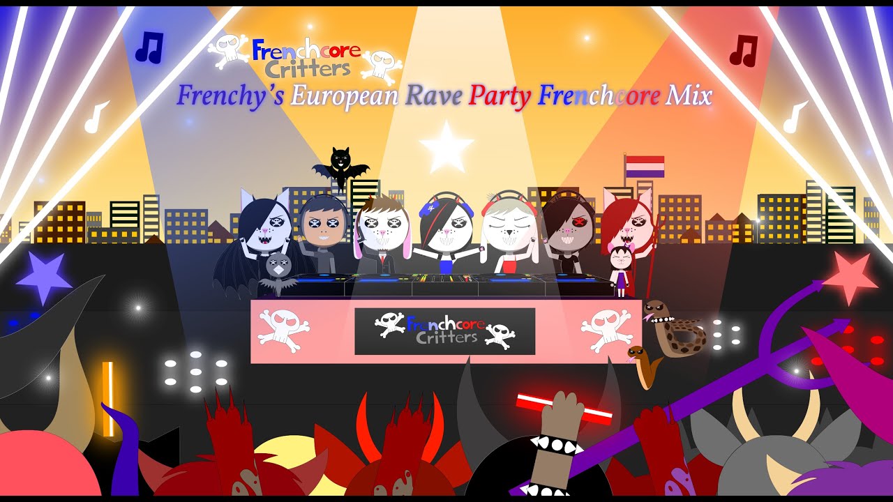 Frenchcore Critters - European Rave Party Frenchcore Mix - YouTube