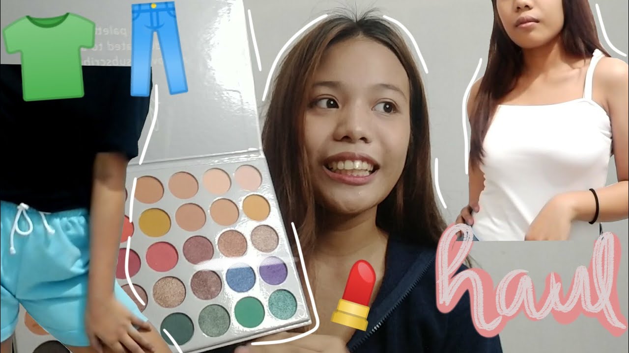 TRY ON HAUL (accessories,make up, tops, shorts) | MARTHA - YouTube