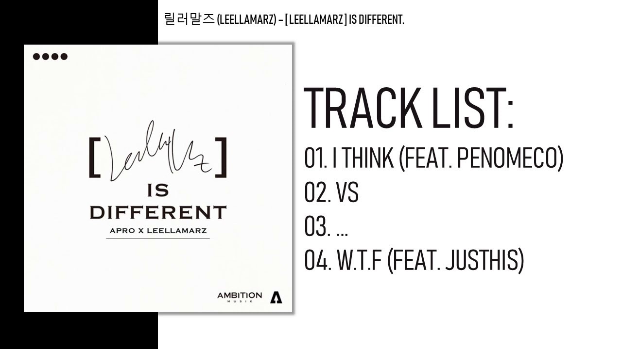 [MINI ALBUM] 릴러말즈 (Leellamarz) – [ LEELLAMARZ ] IS DIFFERENT. - YouTube