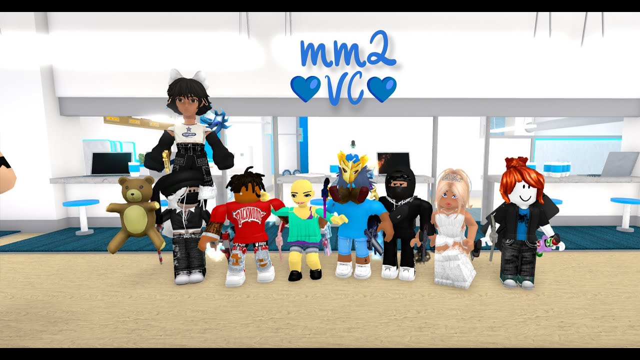 ROBLOX MM2 VOICE CHAT WITH FRIENDS - YouTube