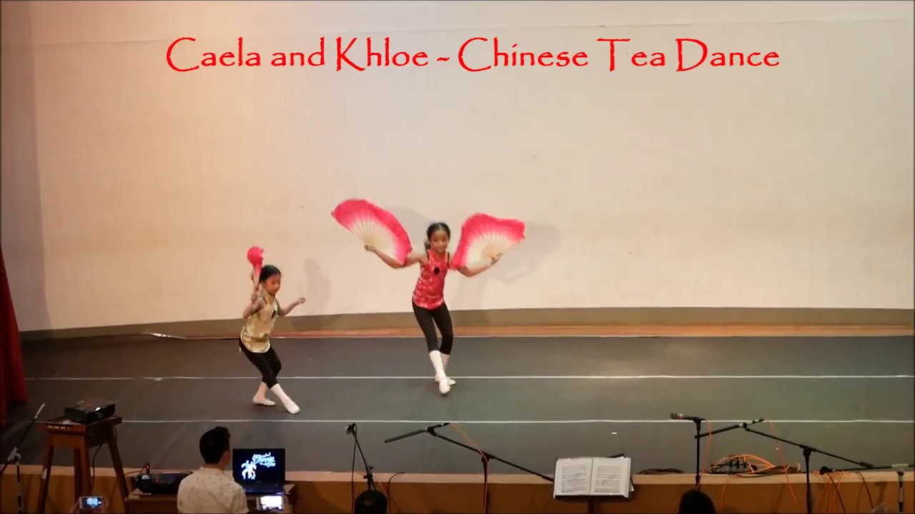 Caela with Khloe Chinese Tea Dance - YouTube