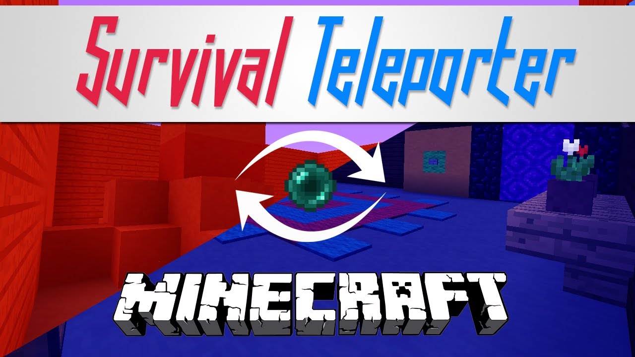 Minecraft - Survival Teleporter - YouTube