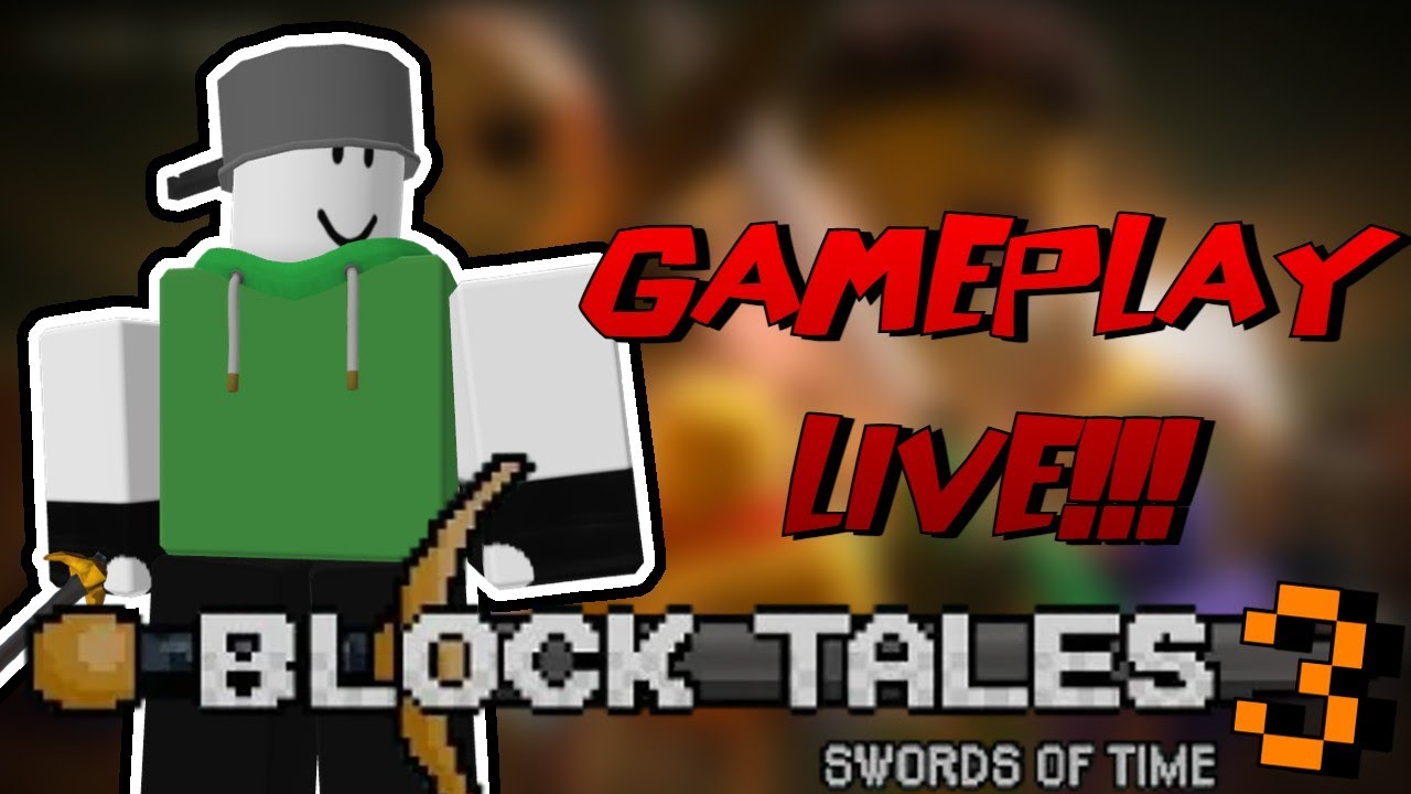 🔴LIVE🔴 ROBLOX: BLOCK TALE DEMO 3 GAMEPLAY [Road to 25k] - YouTube