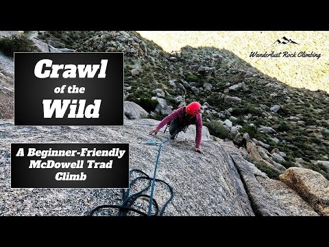 Crawl of the Wild: A Beginner-Friendly Trad Climb - YouTube