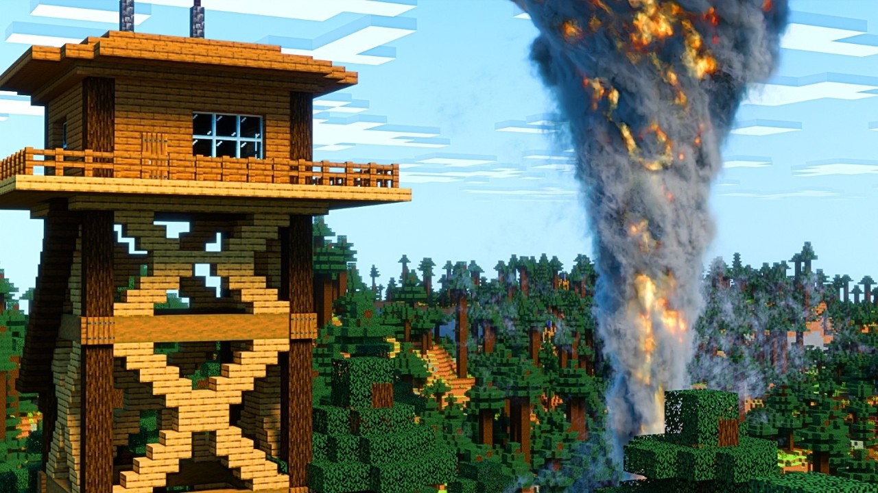 Surviving Minecraft's DEADLIEST Forest... - YouTube