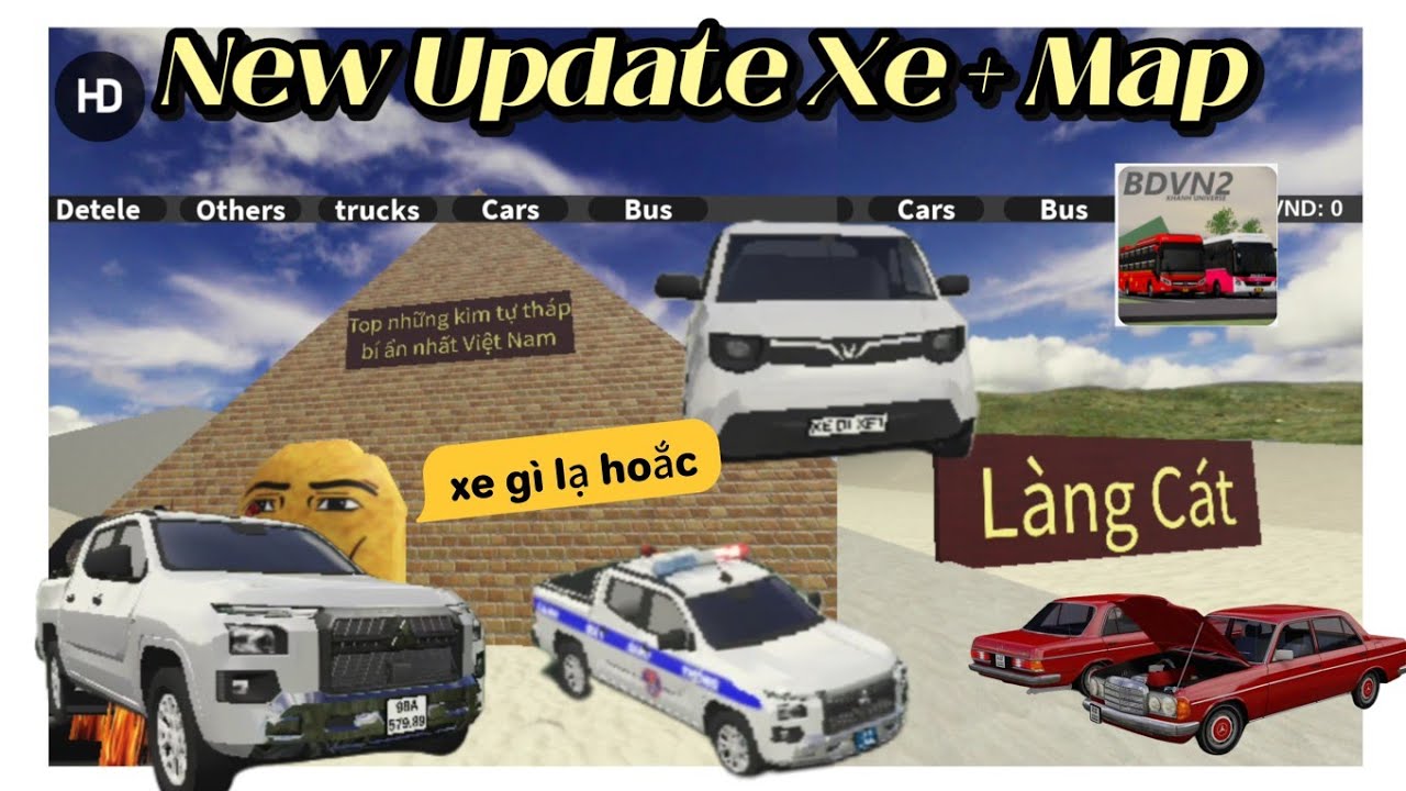 BDVN2 || New Update Map + Xe + Bí Ẩn Kim Tự Tháp Hot Nhất #roblox # ...