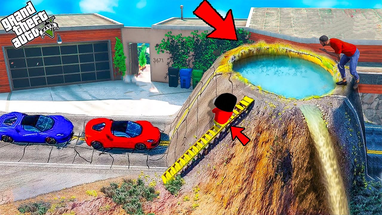 Franklin's & Shinchan Tried Impossible Hard Water Gap Challenge nearby ...