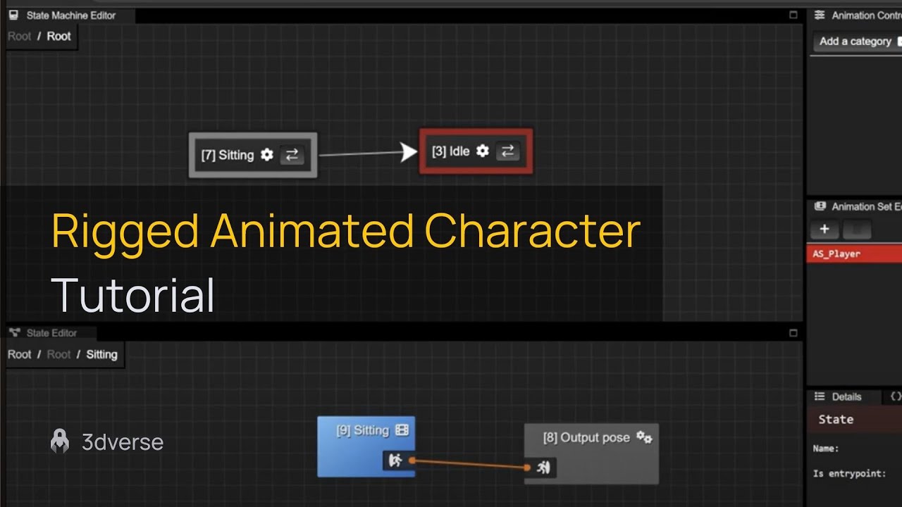 How to Create a Rigged, Animated Character in 3dverse | 3D Character ...