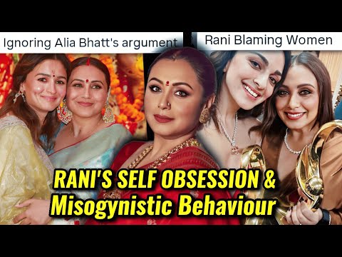 RANI MUKHERJEE BLAMING WOMEN & CONSTANTLY INTERRUPTING ALIA BHATT DURING HER VALID ARGUMENTS