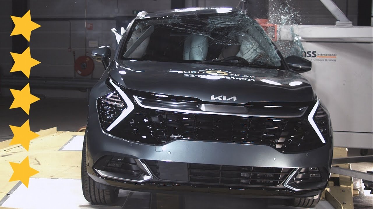 2022 Kia Sportage SUV Crash Test (Euro NCAP) - YouTube