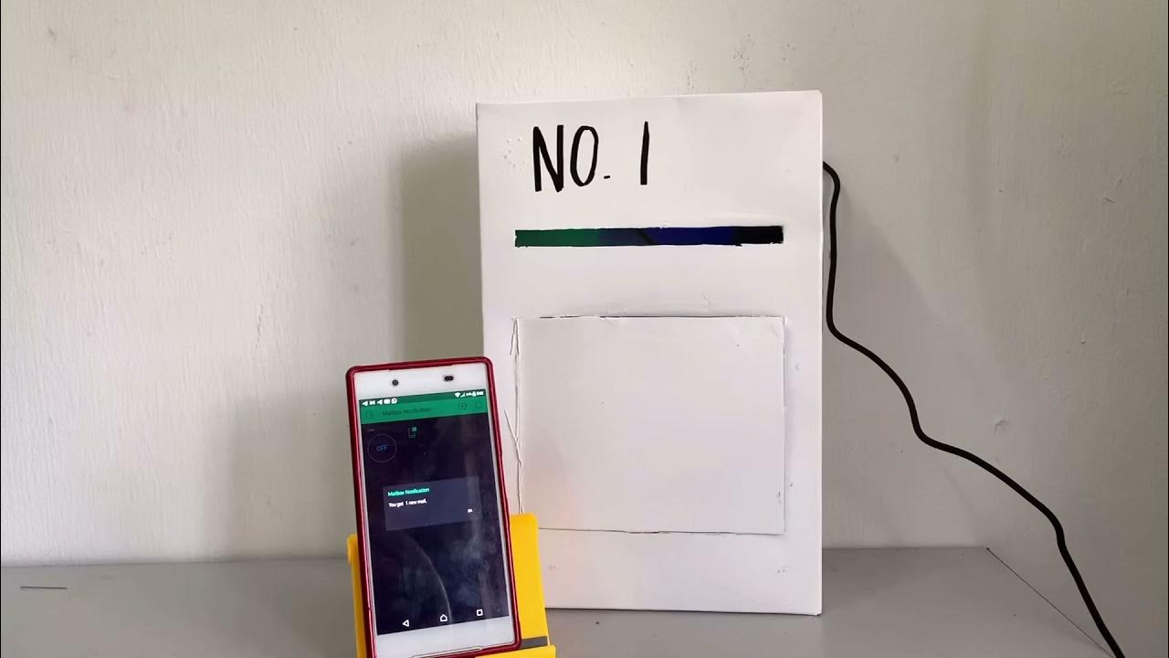 IoT Mailbox Notification Using Blynk - YouTube