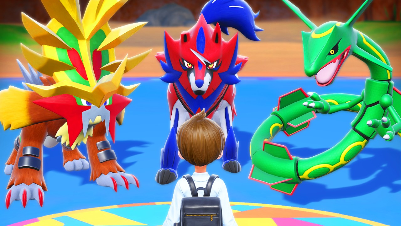 Pokemon Scarlet But Everything Is Legendary - YouTube