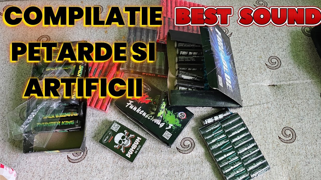 COMPILATIE DE PETARDE SI ARTIFICII 2025-2026 SUPER SUNET!🧨🔥 - YouTube