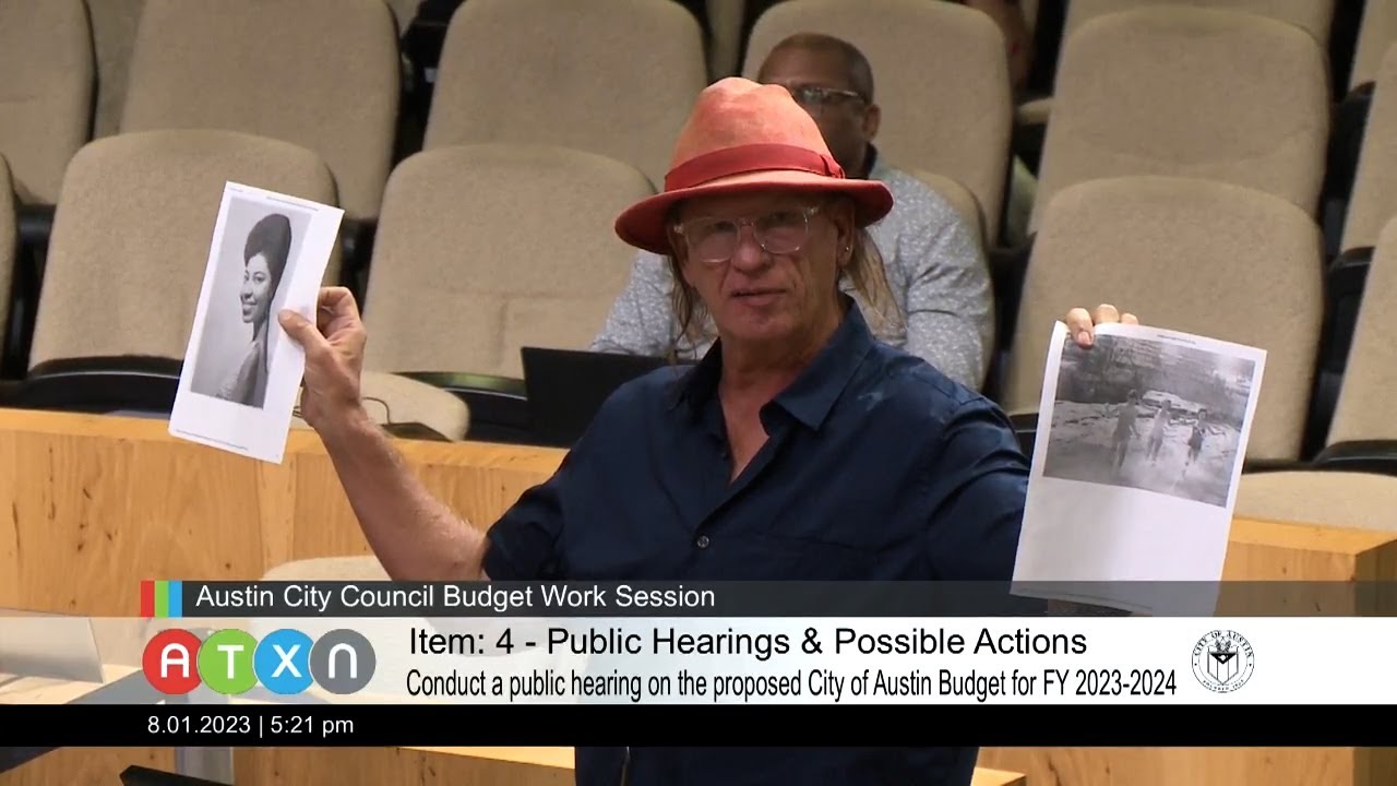 Scott Cobb Speaking in Favor of Naming Barton Springs Bathhouse for ...