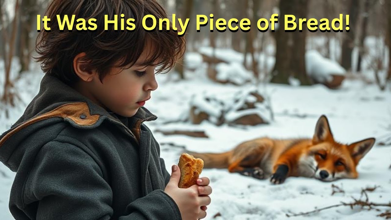 THE ORPHAN BOY FED A STARVING FOX… AND IT STARTED FOLLOWING HIM ...