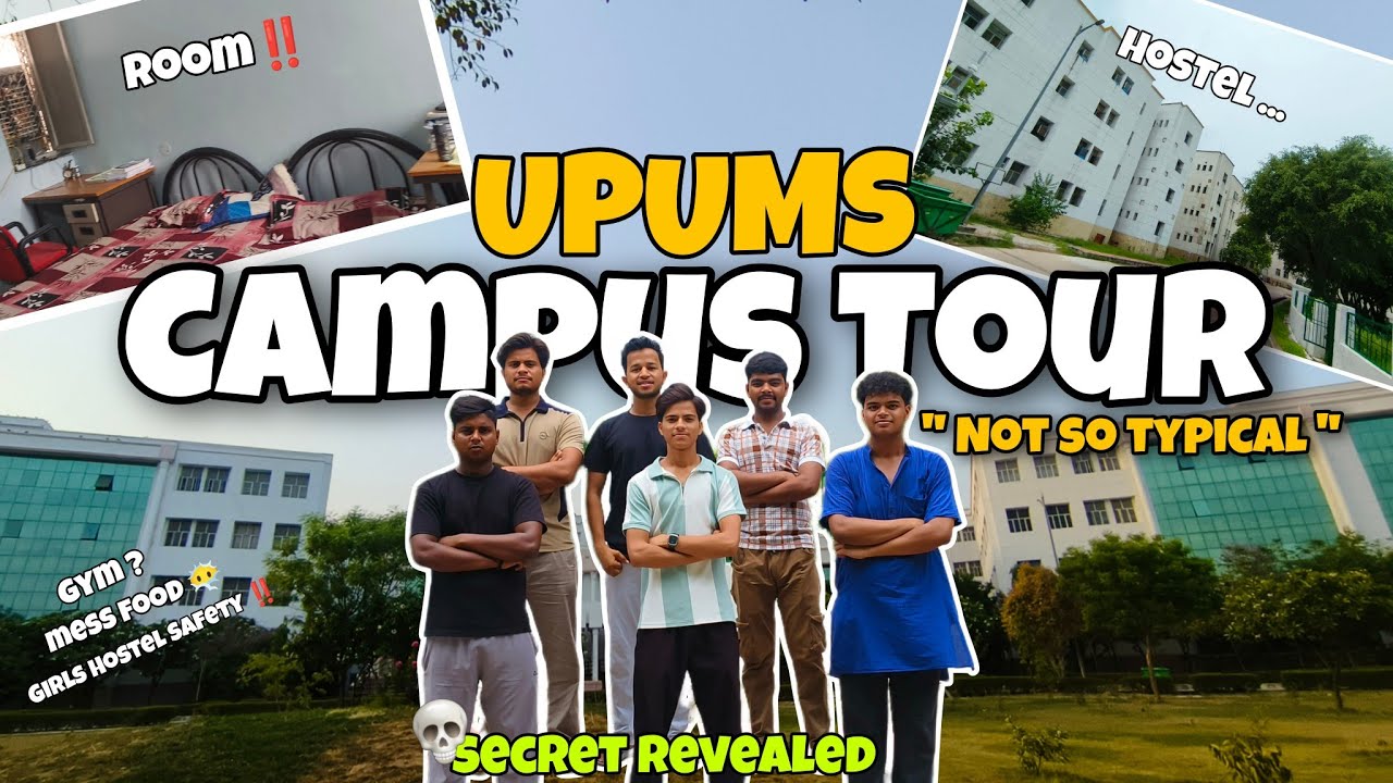 UPUMS Campus tour ‼️ Paramedical/ Nursing / Pharmacy / Detailed 👍🏼 ...