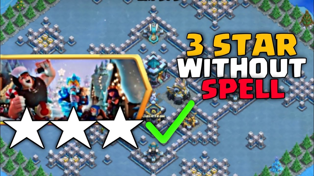 COC New event attack | Clashmas Challenge (Clash Of Clans) - YouTube