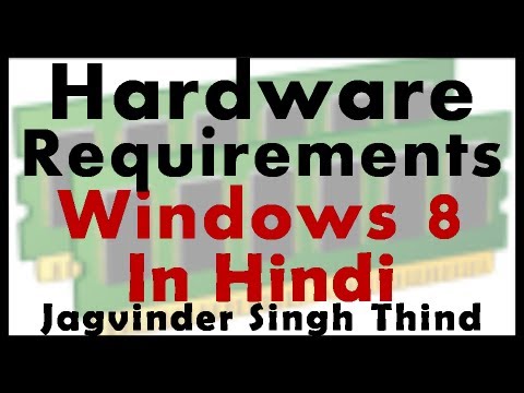 ✅ Minimum System Requirements for Windows 8