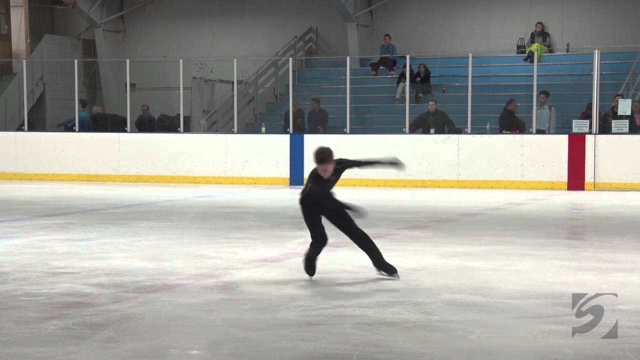 Maxim Naumov - Colonial Open Novice Men Free Skate 2015 - YouTube