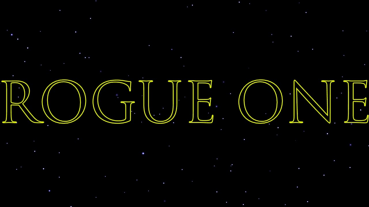 Rogue One Intro Recreation - YouTube