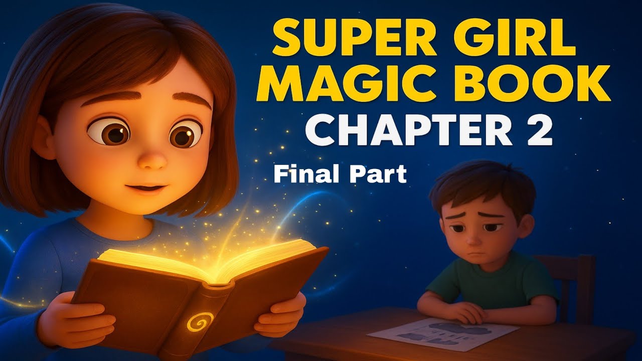 SUPER GIRL MAGIC BOOK 📚 Chapter 2 Final Part – The Secret of the Golden ...