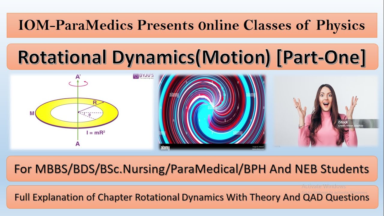 || Online Physics Class || Rotational Dynamics || || Theory And QAD ...